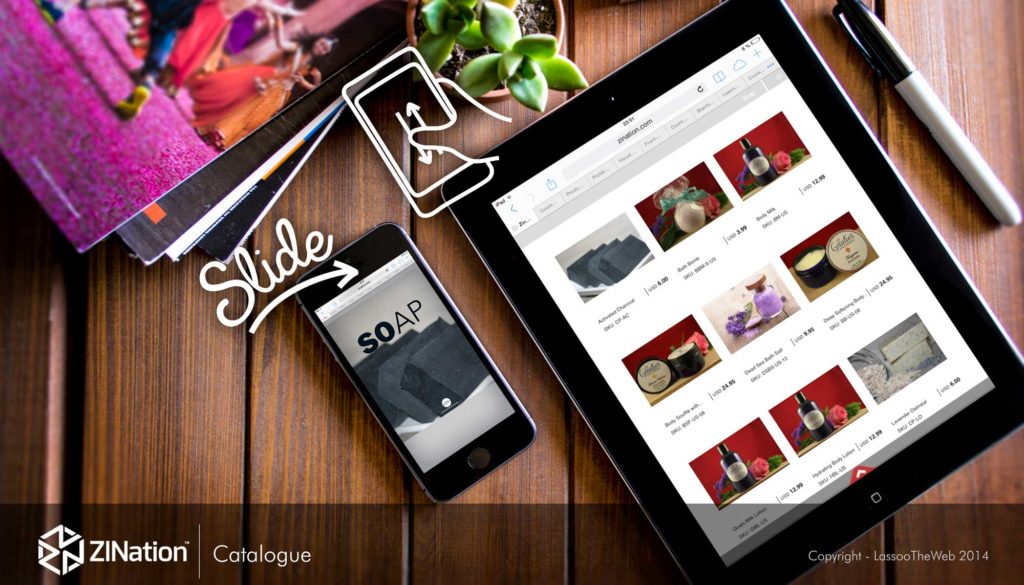 Automatic catalog maker app for wholesale and retail ecommerce